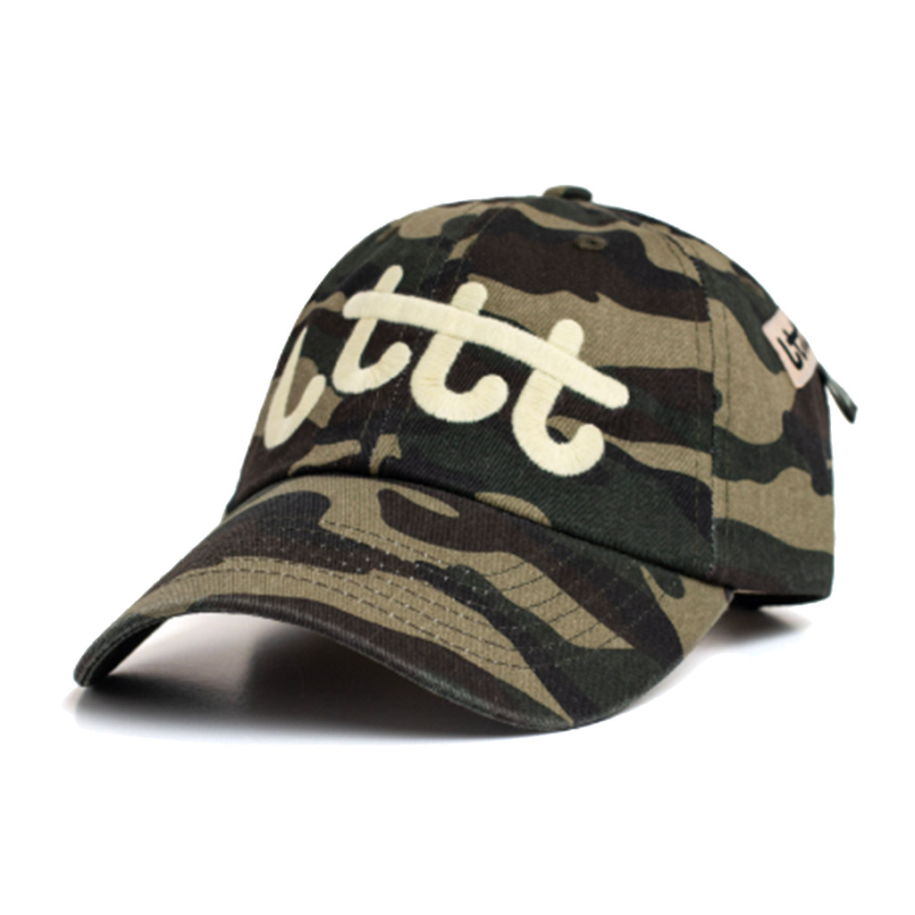 [FLOMMARKET] LTTT Broken Logo Cap 104 V.2 小東京卓球 老帽 綠迷彩 | 蝦皮購物