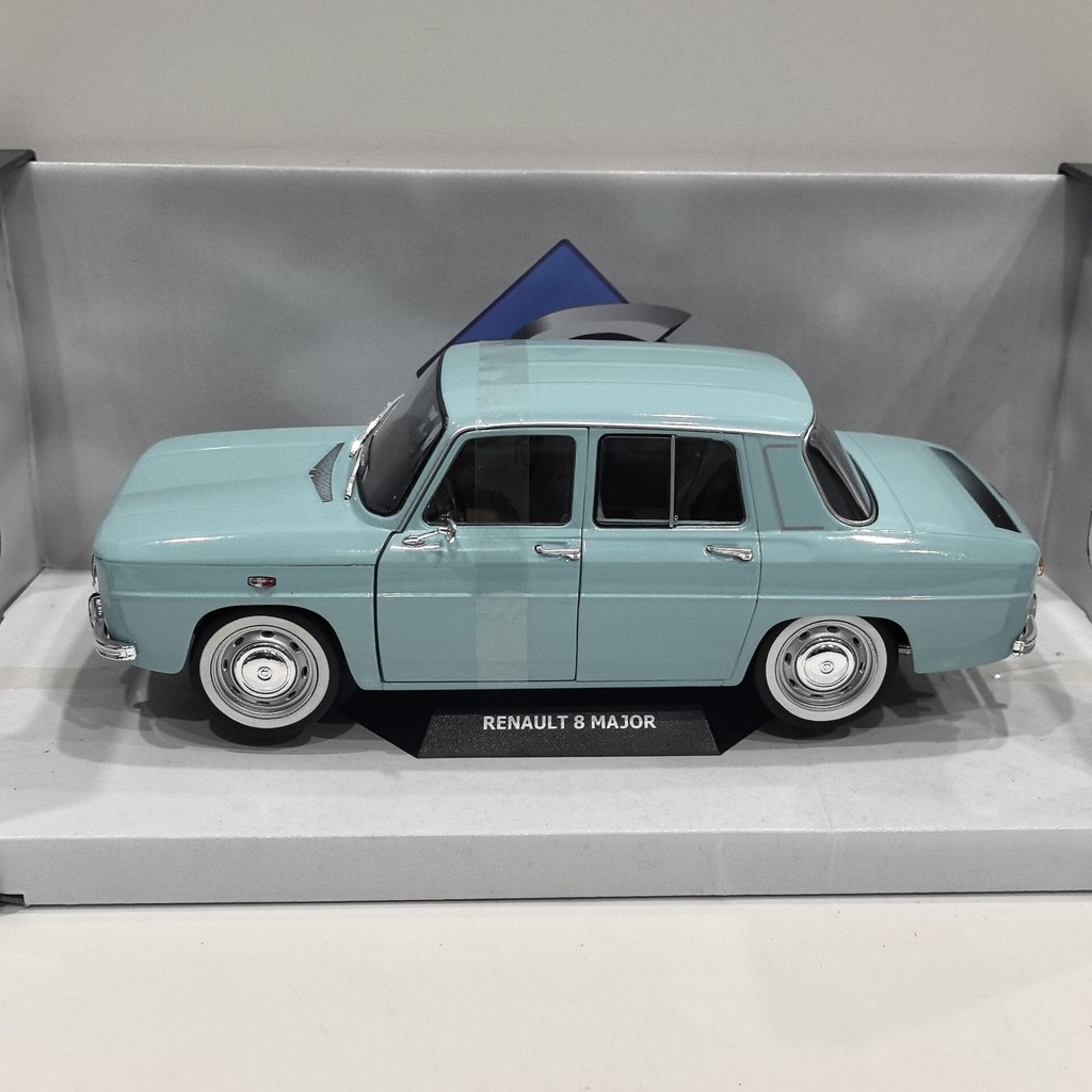 [現貨]SOLIDO 1:18 RENAULT 8 MAJOR 1967 雷諾汽車模型 合金 開左右門 前輪轉向 實物拍 | 蝦皮購物