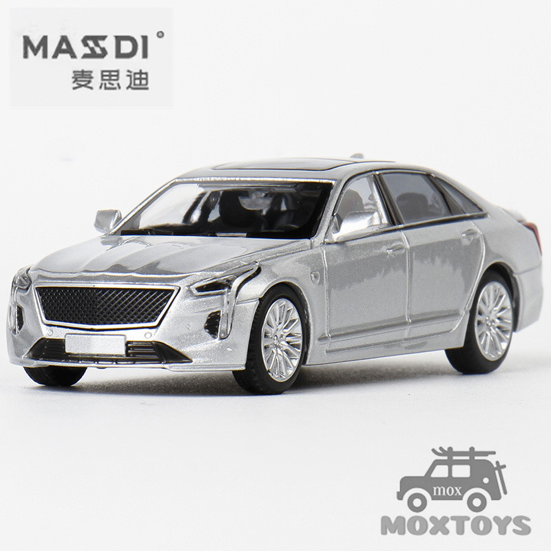 Masdi 1:64 CT6 銀色壓鑄模型車 | 蝦皮購物