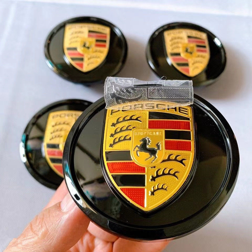 Porsche 保時捷蓋輪蓋Cayenne Panamera Taycan 911 Taycan 918 718中心盖 | 蝦皮購物