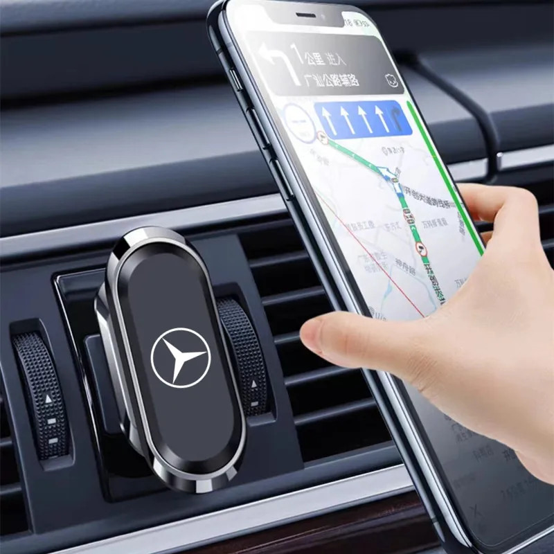 磁性車載手機支架 360 可旋轉迷你條形支架適用於梅賽德斯奔馳 B/C/E/S A 級 C200L GLC GLK CL | 蝦皮購物