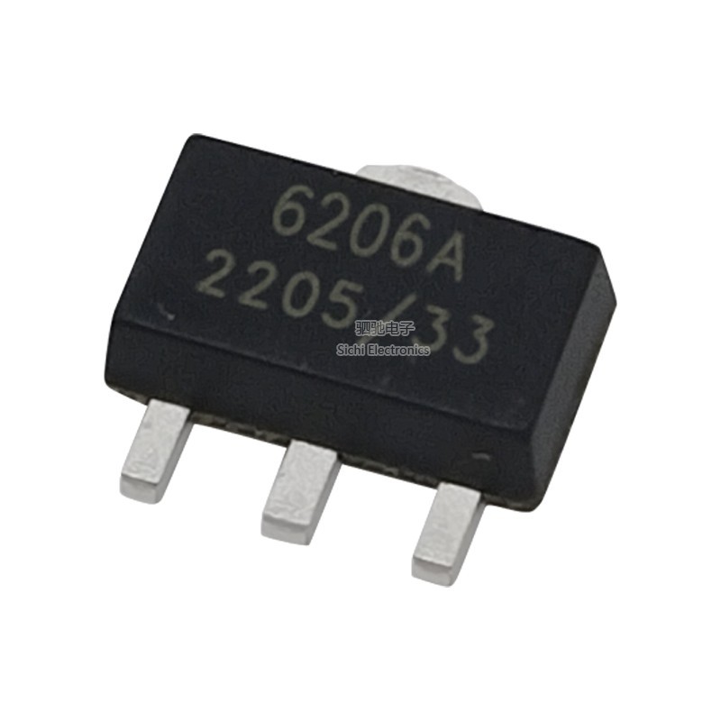 （量大價優）XC6206P332PR 電源穩壓芯片IC 6206-3.3V 貼片SOT-89 6206A | 蝦皮購物