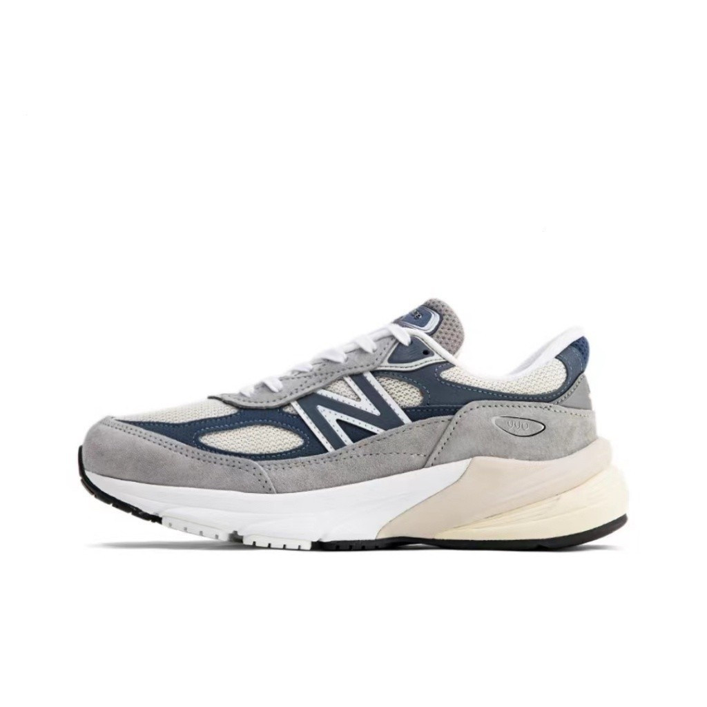 New Balance NB 990V6複古休閒透氣運動鞋男女灰藍色B2LT | 蝦皮購物