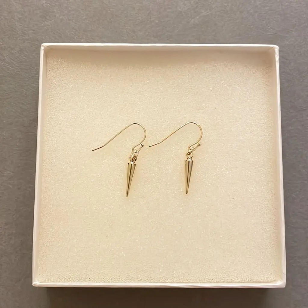 近全新 ete 耳環 金色 14k sv 925 塗層 mercari 日本直送 二手 | 蝦皮購物