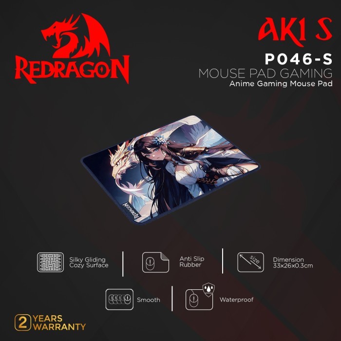 Redragon 動漫遊戲鼠標墊 AK1 S P046-S | 蝦皮購物