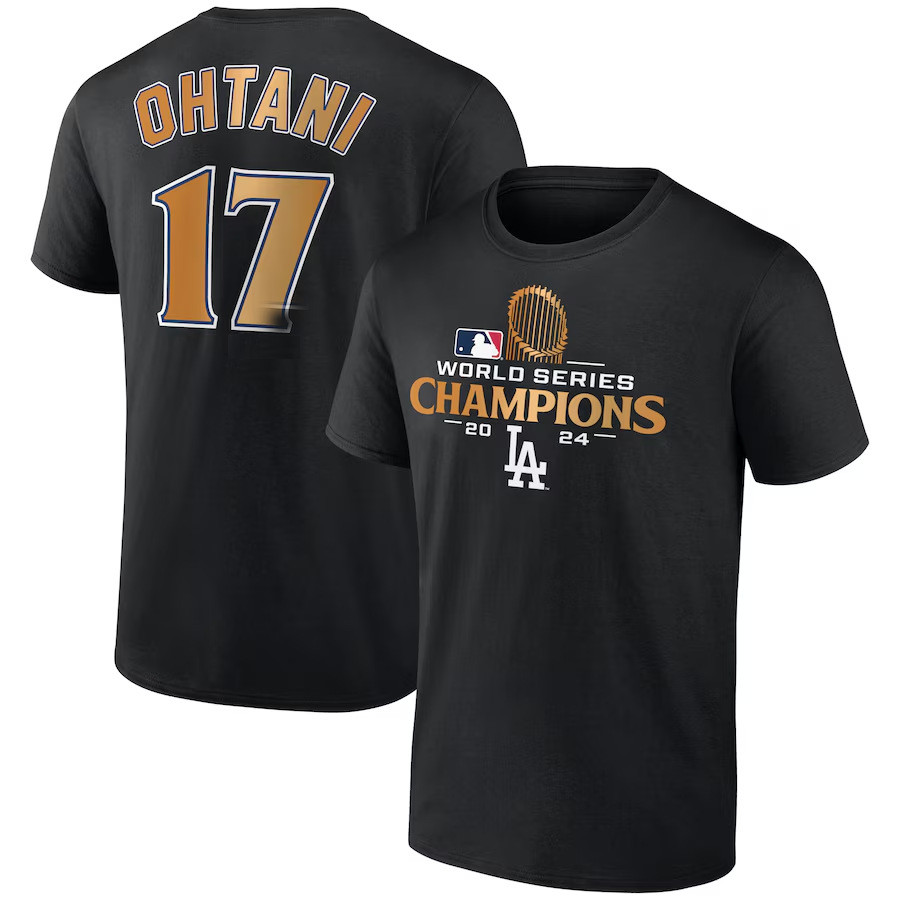 2024 MLB 道奇隊 總決賽冠軍 紀念版短袖 運動T恤【S-3XL】Ohtani 大谷翔平 Dodgers 可定製 | 蝦皮購物