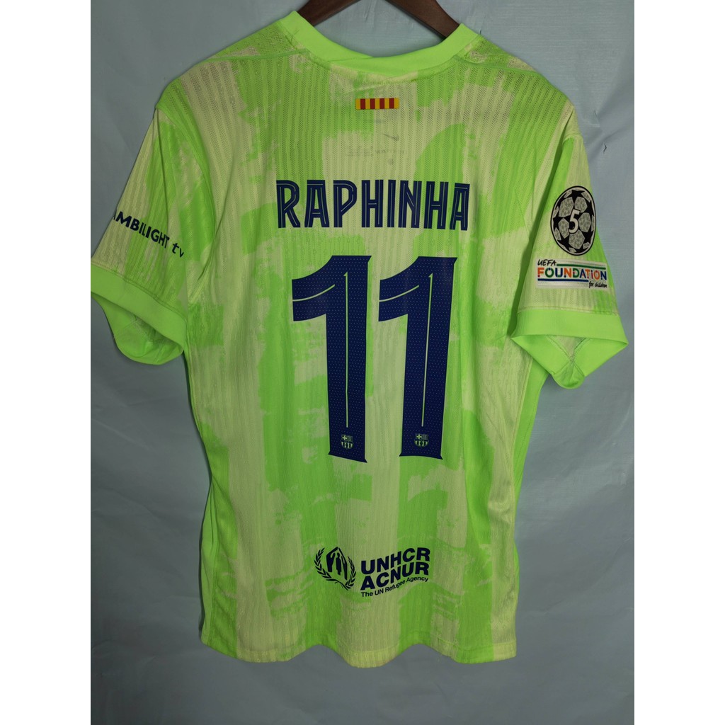 2425球衣巴塞羅那客場球員套件lamine YAMAL LEWANDOWSKI RAPHINHA短袖經典頂級品質泰版T | 蝦皮購物