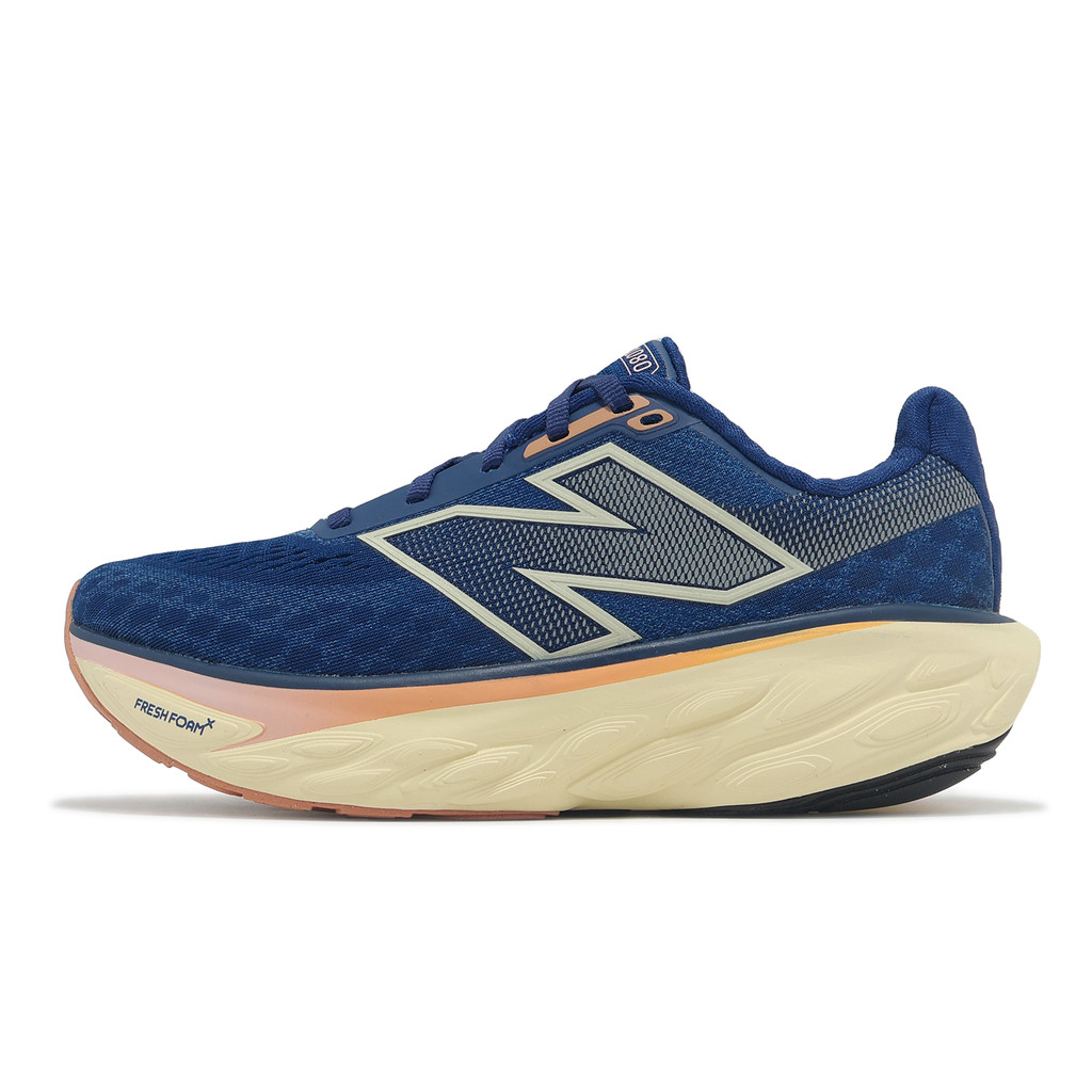 New Balance 慢跑鞋 1080 V14 D 寬楦 女鞋 厚底 緩震 藍 NB [ACS] W1080N14-D | 蝦皮購物