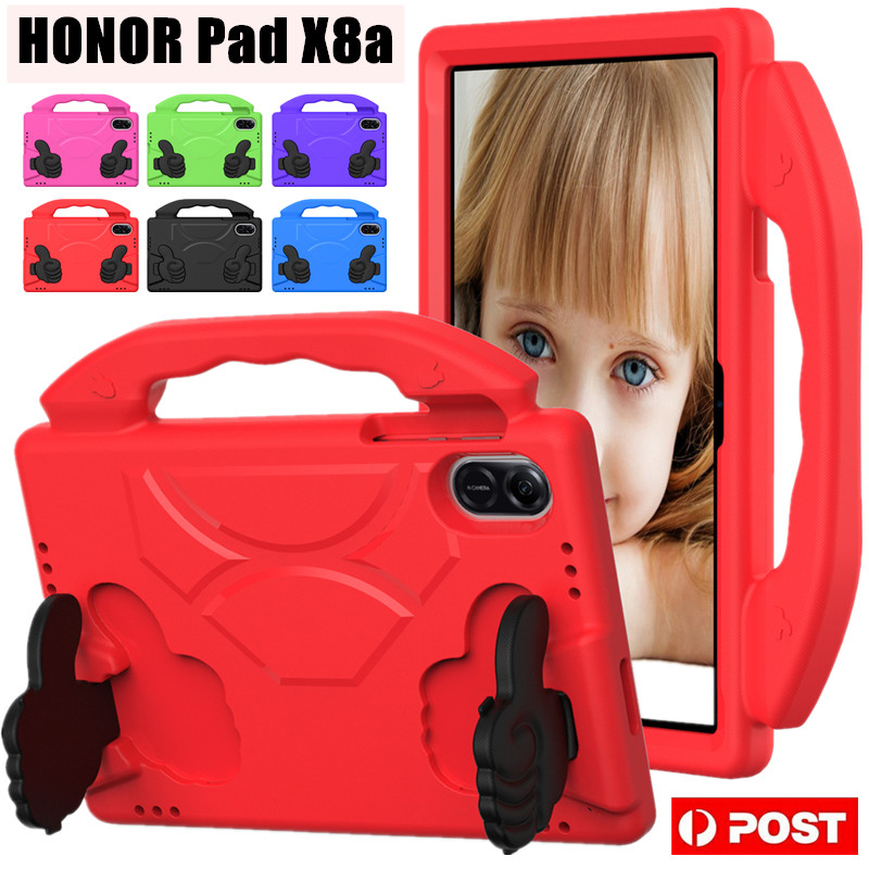 適用於 HONOR Pad X8a NDL-W09 11 英寸 2024 兒童兒童安全泡沫保護套支架手柄套 | 蝦皮購物