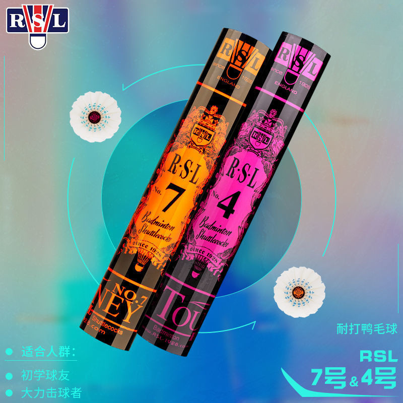 RSL 4 羽毛系列羽毛球 12 包高穩定性高速 RSL 1 RSL 10 RSL 4 | 蝦皮購物