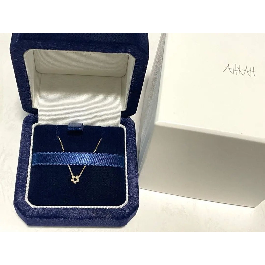 近全新 AHKAH 項鍊 BRAN Florent 18k 小 日本直送 二手 | 蝦皮購物