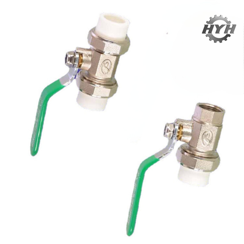 【HYH】PPR活接銅球閥 DN20/25/32/40雙頭內外絲閥門開關 總閥家裝自水管配件 | 蝦皮購物
