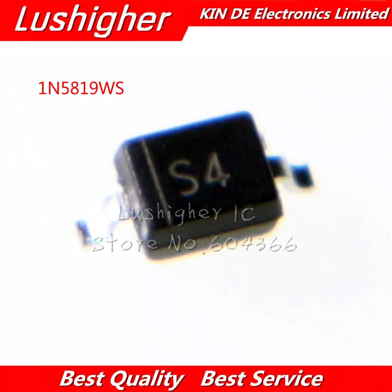 1000 顆 0805 S4 B5819WS 貼片 1N5819WS IN5819WS 二極管 IN5819 SOD-3 | 蝦皮購物