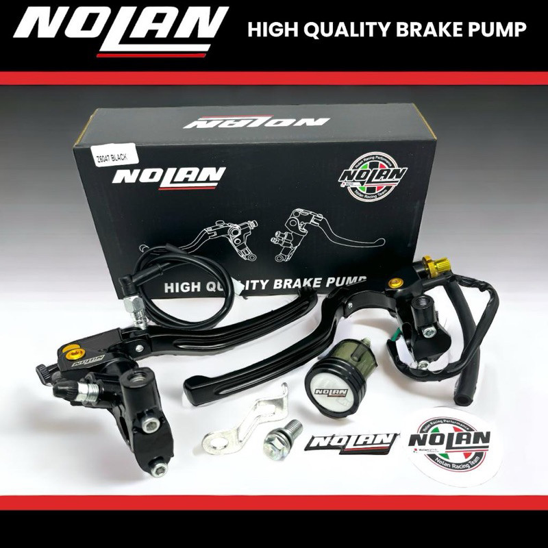 Nolan Master Brake Set 徑向型號 KTC 開關剎車 Nolan Set 1 通用管 Z6047 O | 蝦皮購物