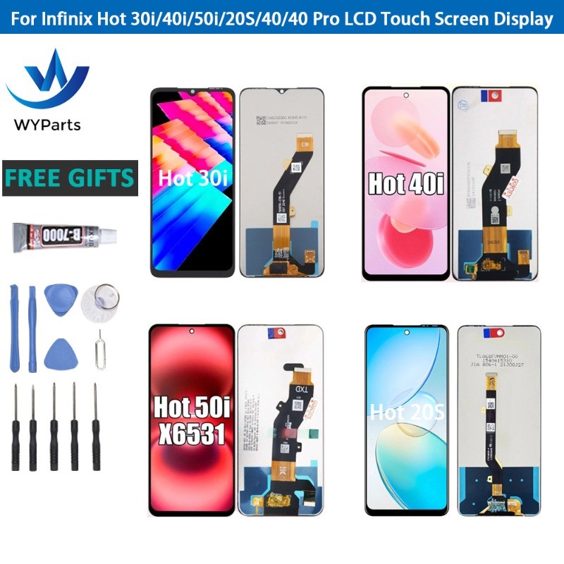 高品質 Infinix Hot 30i/40i/50i/Hot 20S/Hot 40/Hot 40 Pro LCD 顯示 | 蝦皮購物