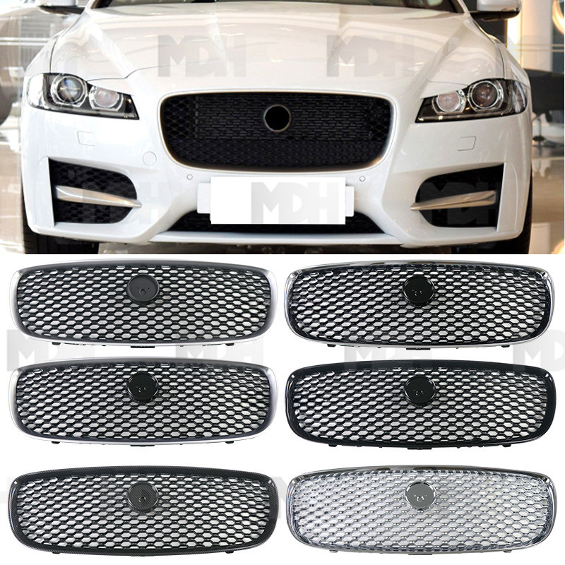 適用於Jaguar積架 XF 改裝 亮黑水箱罩 水箱護罩 T2H3989 T2H3981 水箱護網 16-19年 | 蝦皮購物