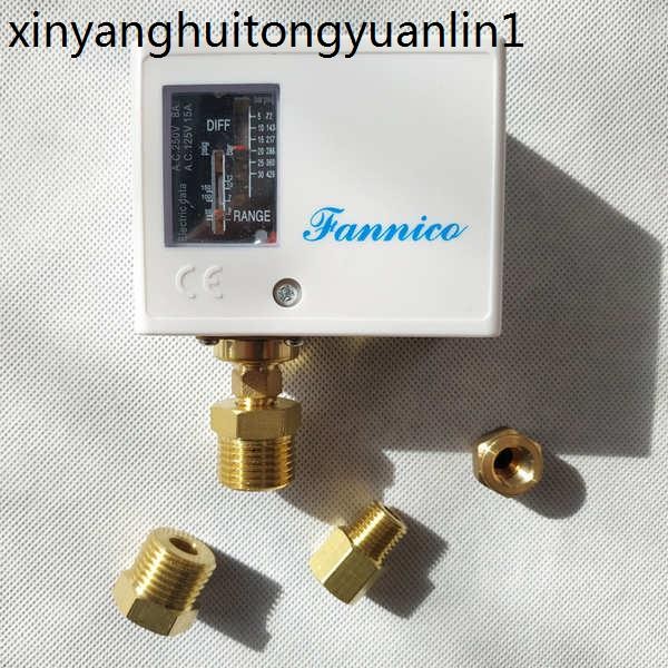 FANNICO高壓壓差開關3Mpa 5-30bar壓力控制器 純水機水泵保護器 | 蝦皮購物