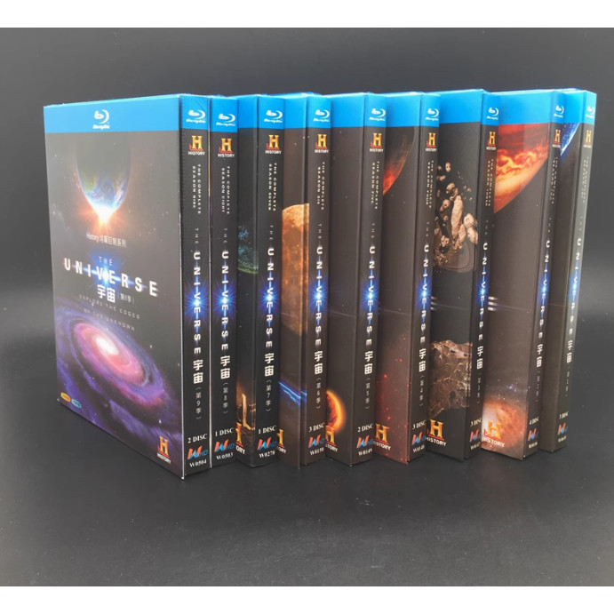 【宇宙 The Universe】1 - 9 季 BD 藍光高清紀錄片 | 完整珍藏版 22 碟盒裝 邀您沉浸式遨遊浩瀚 | 蝦皮購物
