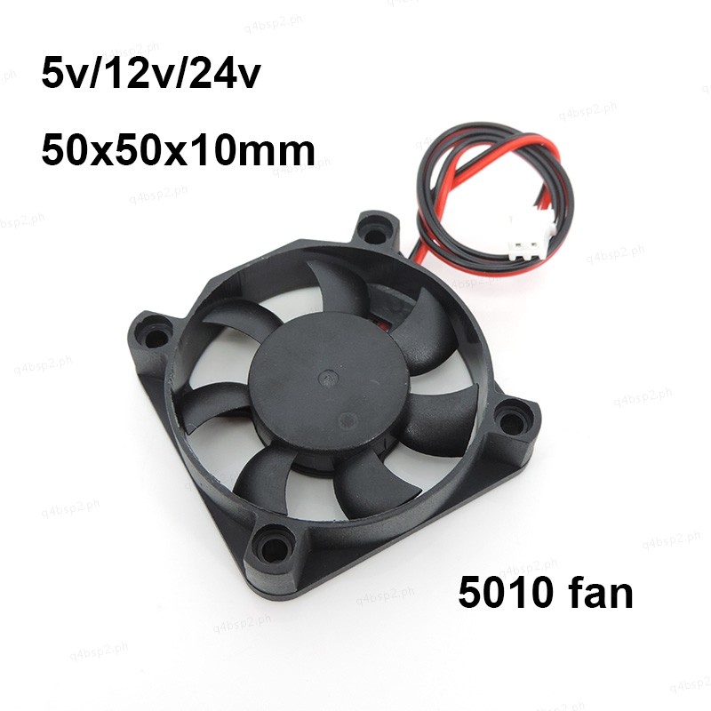 DC 5010 5V 12V 24V volt 5cm 電腦 CPU 冷卻器冷卻風扇 50MM 3D 打印機小型排氣扇 | 蝦皮購物