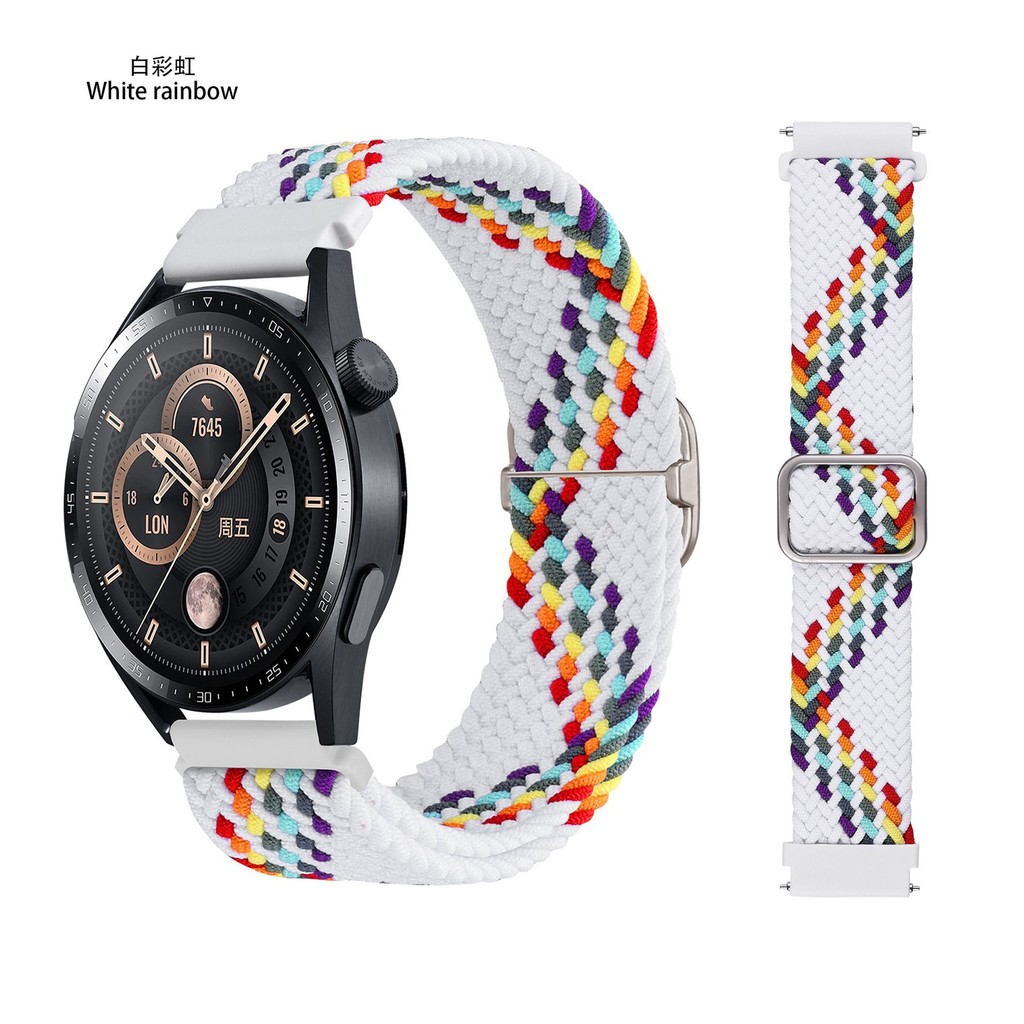 梵固 FanGu DA76、FC20、DA9P、DA17、DA17P錶帶 20mm 調節滑扣編織錶帶 替換腕帶 | 蝦皮購物