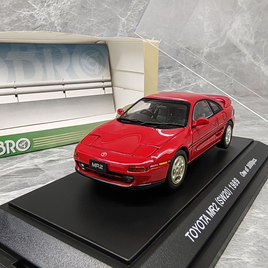Ebbro 1/43 豐田MR2 1989 合金車模型 漆面局部疹子隨機出貨 | 蝦皮購物