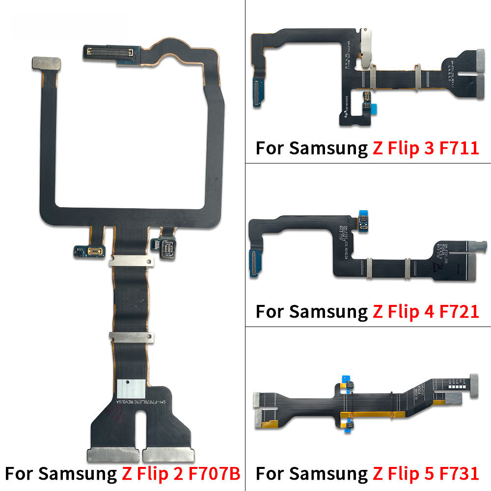 SAMSUNG 原裝旋轉軸排線主板柔性主板適用於三星Z Flip 2 3 4 5 F1707B F711 F721 F7 | 蝦皮購物