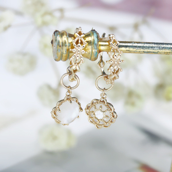 耳環女 特殊耳環 冰島耳環 凰謹珠寶 日系nojess清新甜美素金耳圈夏新款925純銀鍍金耳環代發 | 蝦皮購物