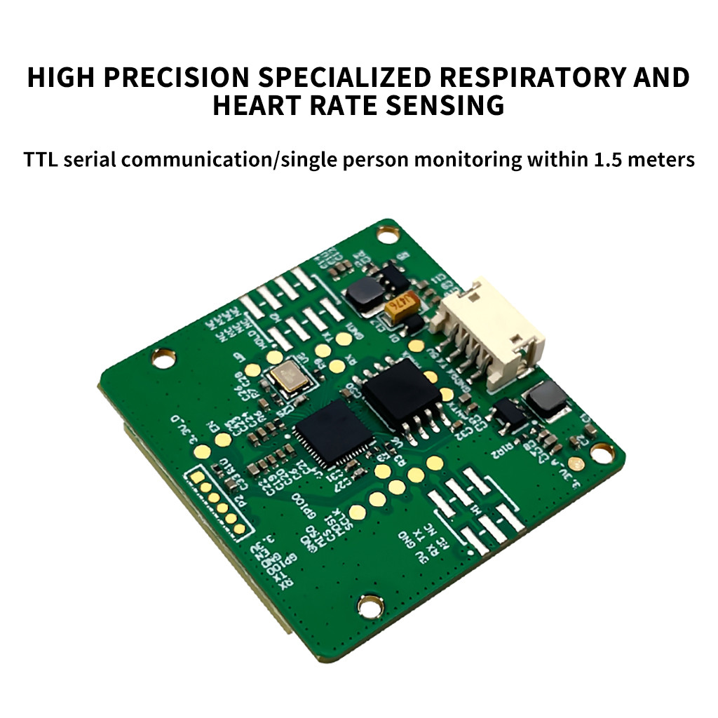 60ghz HLK-LD6002H FMCW雷達模塊人體呼吸心率檢測非接觸式智能監控模塊 | 蝦皮購物