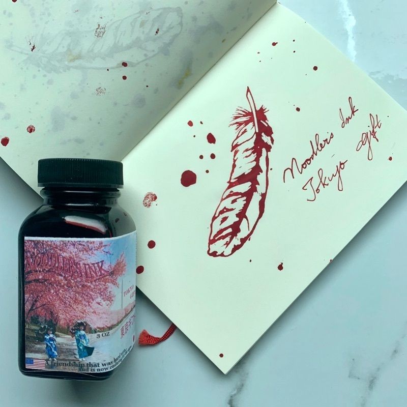NOODLER’S INK 美國鯰魚 鯰魚 TOKYO GIFT 東京禮物(櫻花) 鋼筆墨水 3oz | 蝦皮購物