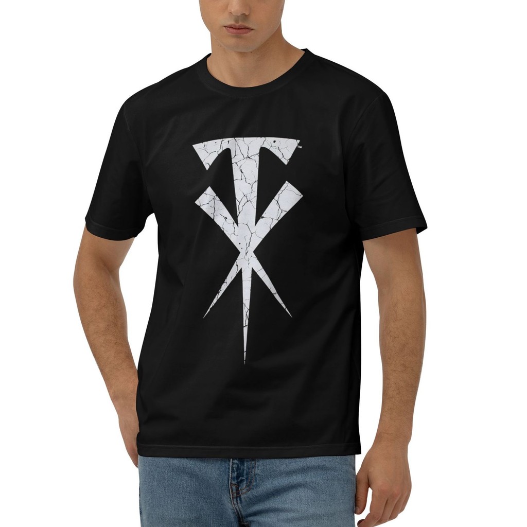 Wwe Wrestling The Undertaker Symbol Logo 交叉棉 T 恤 | 蝦皮購物