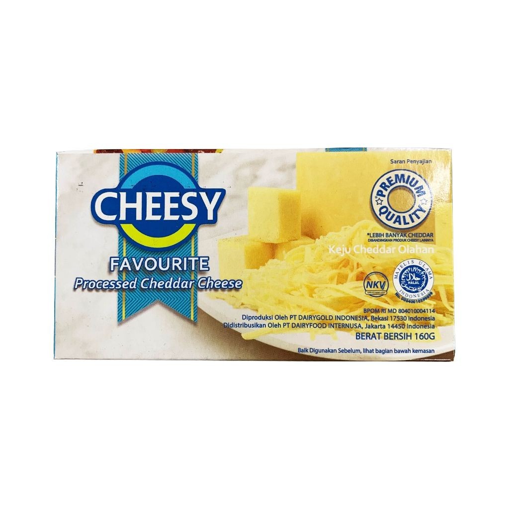 印尼 CHEESY Cheddar Cheese 切達起司 170g | 蝦皮購物