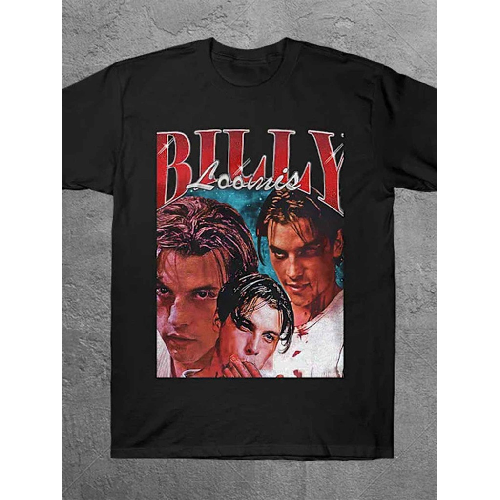 復古萬聖節 T 恤復古 Billy Loomis 襯衫 90S Scream Tee M0014 T 恤男士夏季街頭 T | 蝦皮購物