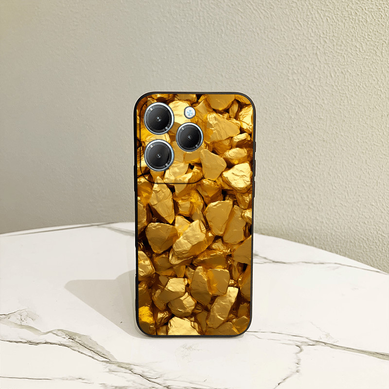 酷金塊主題手機殻適用於TENCO Spark 10、Spark Go 2020、Spark Go 2021、Spark | 蝦皮購物