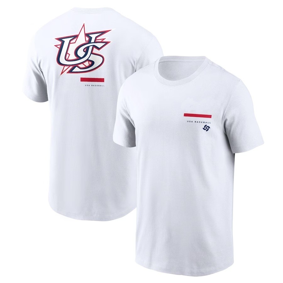 WBC 世界棒球經典賽 美國 純棉紀念T 恤 [S-3XL] Betts Trout Turner Alonso 可訂製 | 蝦皮購物