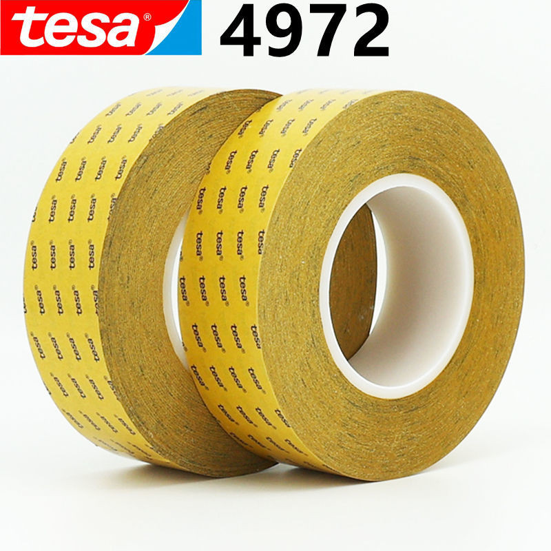 德莎Tesa4972PET無痕透明雙面膠紙4982超薄0.1高溫雙面膠帶0.05mm | 蝦皮購物