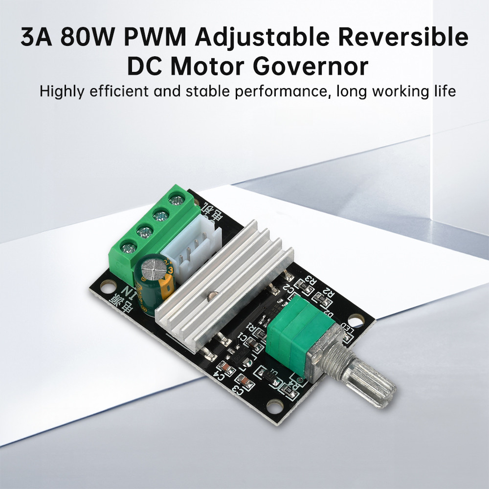 6V 12V 24V 28V 3A 80W 直流電機調速器 PWM調速可逆開關直流電機驅動器倒車 | 蝦皮購物