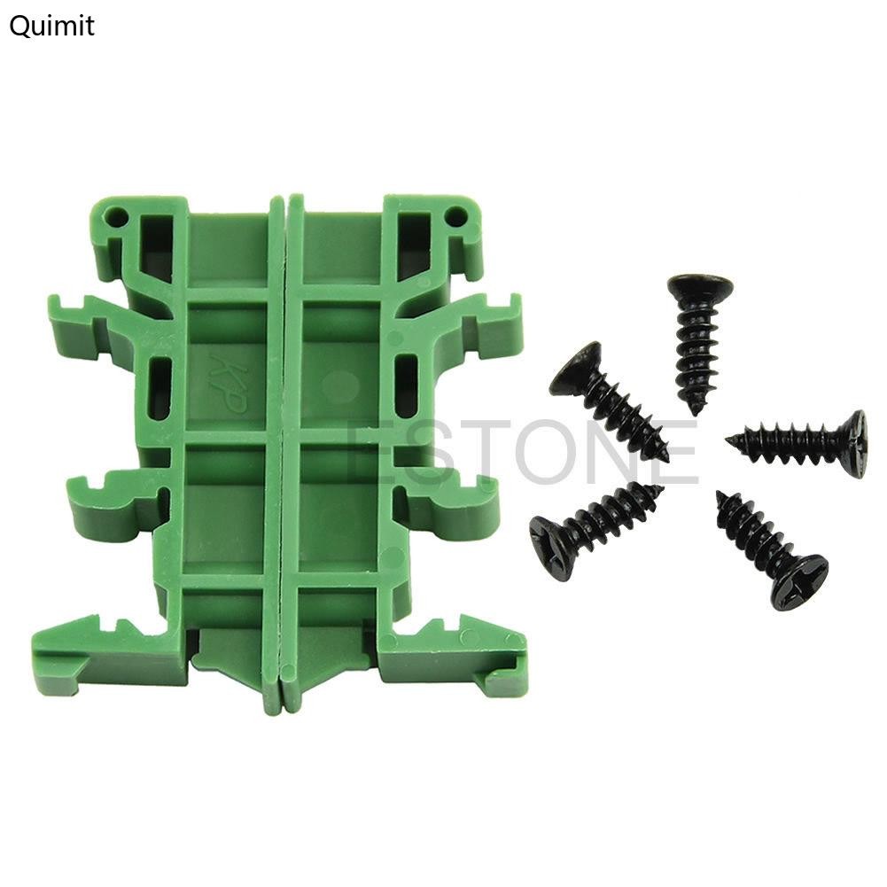 Quim 優質 PCB 電路板安裝支架,用於 DIN C45 導軌安裝簡單 | 蝦皮購物