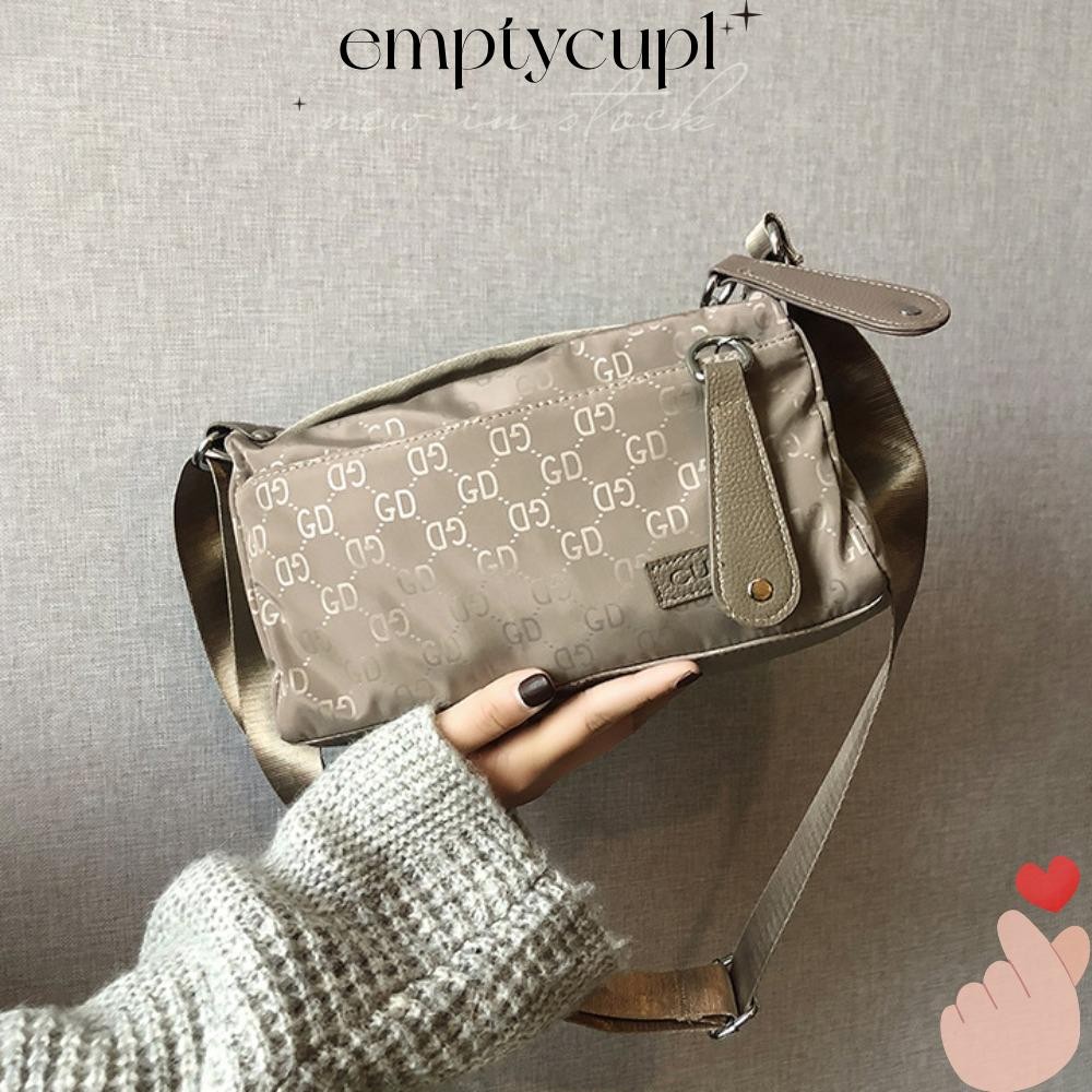 EMPTYCUP牛津布布袋,大容量休閒通勤包,2024時尚防水斜挎包性感 | 蝦皮購物