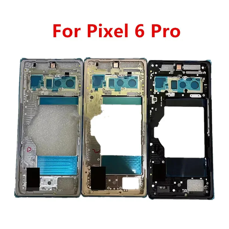Pixel6pro 適用於 Google Pixel 6 Pro 6Pro 中框板外殼板 LCD 支撐中面板擋板更換維修 | 蝦皮購物