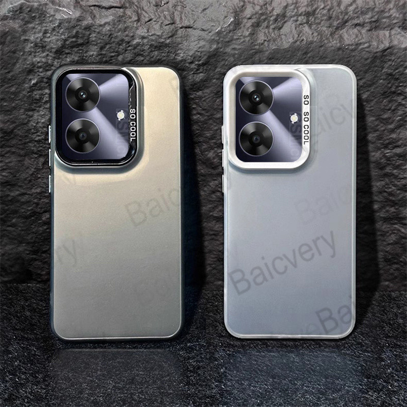 Realme Note 60 RMX3933 60X 彩色啞光外殼 IMD 保護套外殼 | 蝦皮購物