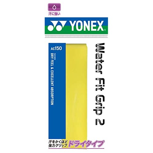 【genuine goods】YONEX (ヨネックス) 水感貼握把帶2(1入) AC150 004 黃色 FF | 蝦皮購物