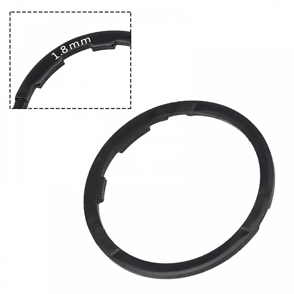 Freehub Spacer AL6061 鋁合金黑色/銀色飛輪配件 | 蝦皮購物