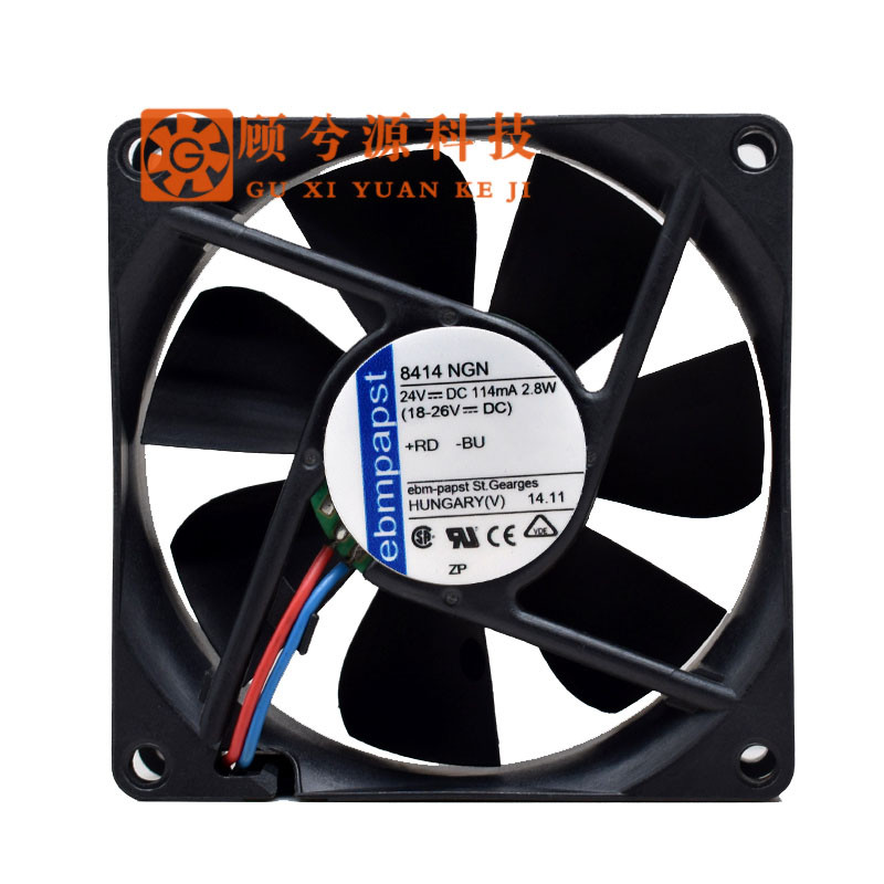 德國PAPST 24V 8025散熱風扇TYP 8414HR/NGH/NGM/NH/NHR 8414N/2G可統編收據 | 蝦皮購物
