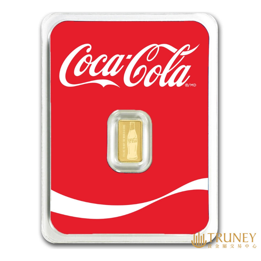 【TRUNEY貴金屬】瑞士PAMP可口可樂金條0.5公克 - 檢驗卡裝 | 蝦皮購物