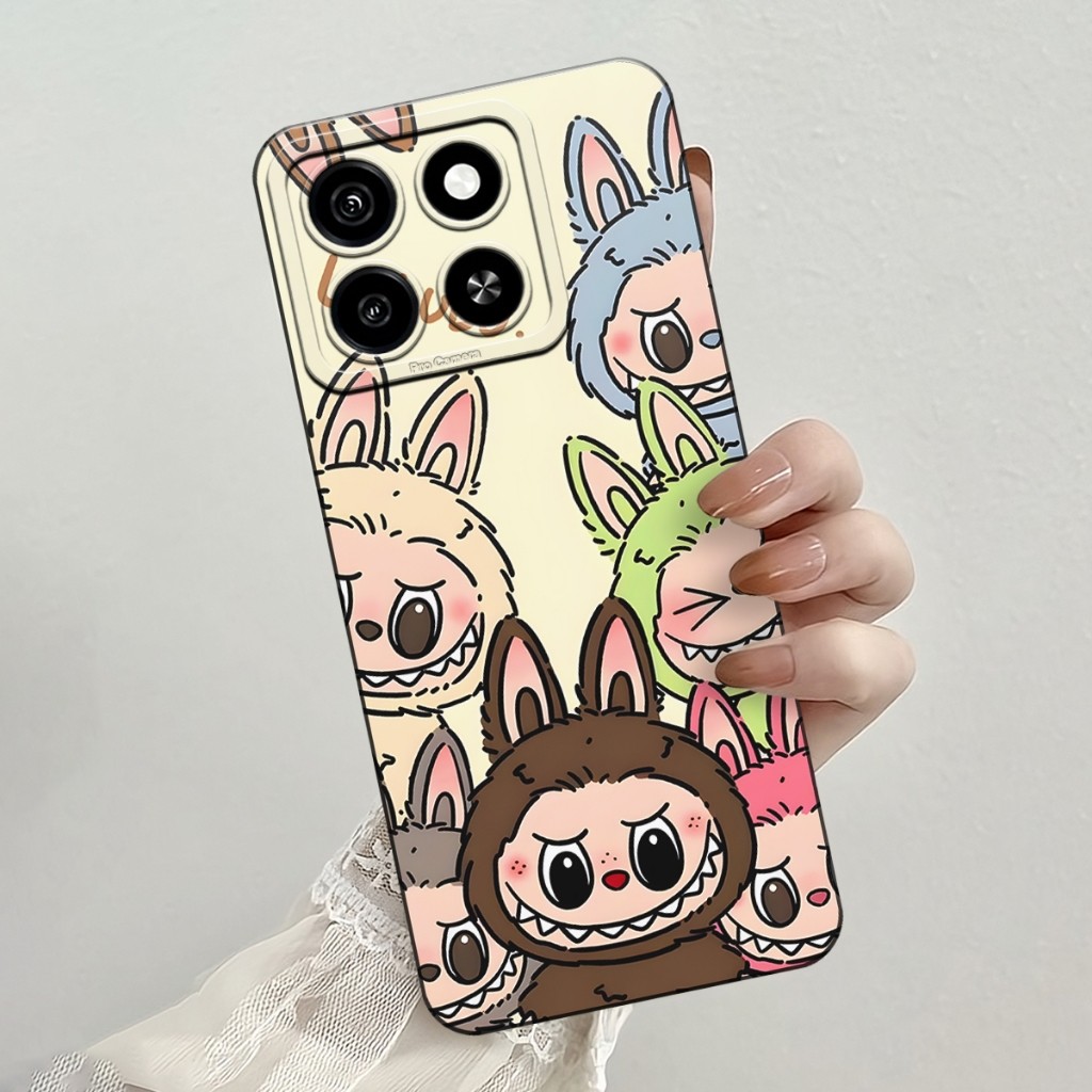 Hp 最新 ZTE Blade A35 ZTE Blade A55 手機軟殼 Labubu Motif ZTE Blad | 蝦皮購物
