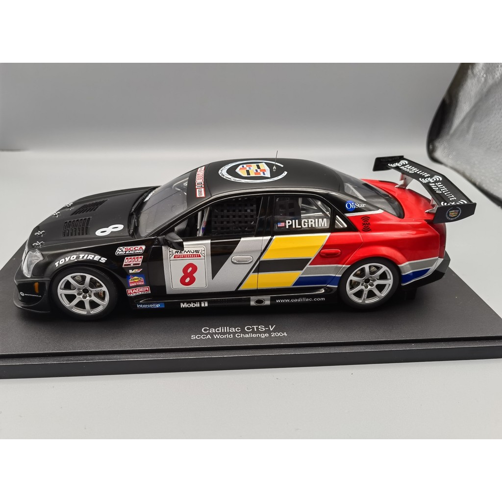 [現貨]AUTOart 奧圖亞 1/18 凱迪拉克 CTS-V 2004 龜車 全球限量6000臺 （微疹、尾部紅色油漆 | 蝦皮購物