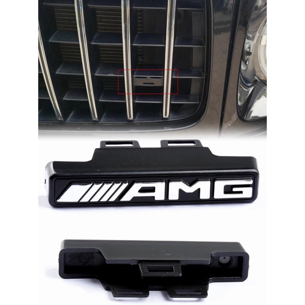 賓士amg車標中網小標AMG小標大G級G63 GLC改裝GT中網AMG中網標誌 | 蝦皮購物