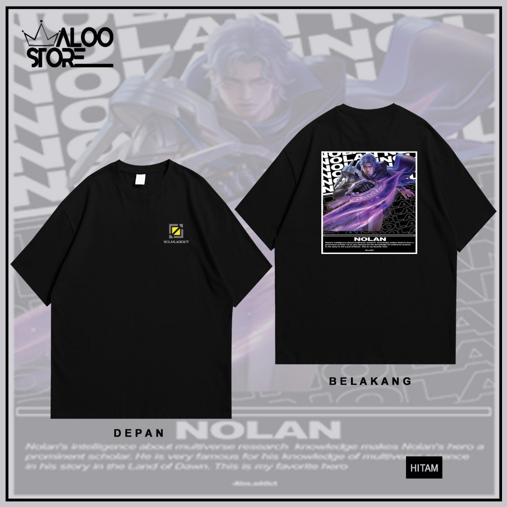 BANDAR KAOS MOBILE LEGEND NOLAN VOIDWALKER KAOS NOLAN 刺客 KAO | 蝦皮購物