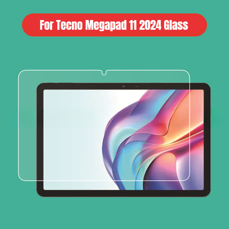 用於 Tecno Megapad 11 MEGAPAD11 平板電腦 11 英寸 2024 透明保護膜防刮擦的高清鋼化玻 | 蝦皮購物