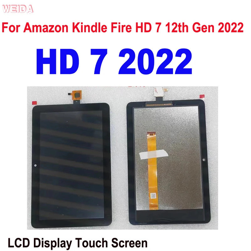7 英寸 AAA+ 適用於 Kindle Fire HD 7 2022 LCD HD 7 HD7 第 12 代 2022 | 蝦皮購物